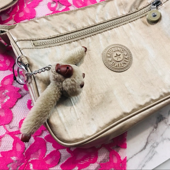 Kipling | Bags | Kipling Metallic Crossbody Bag | Poshmark